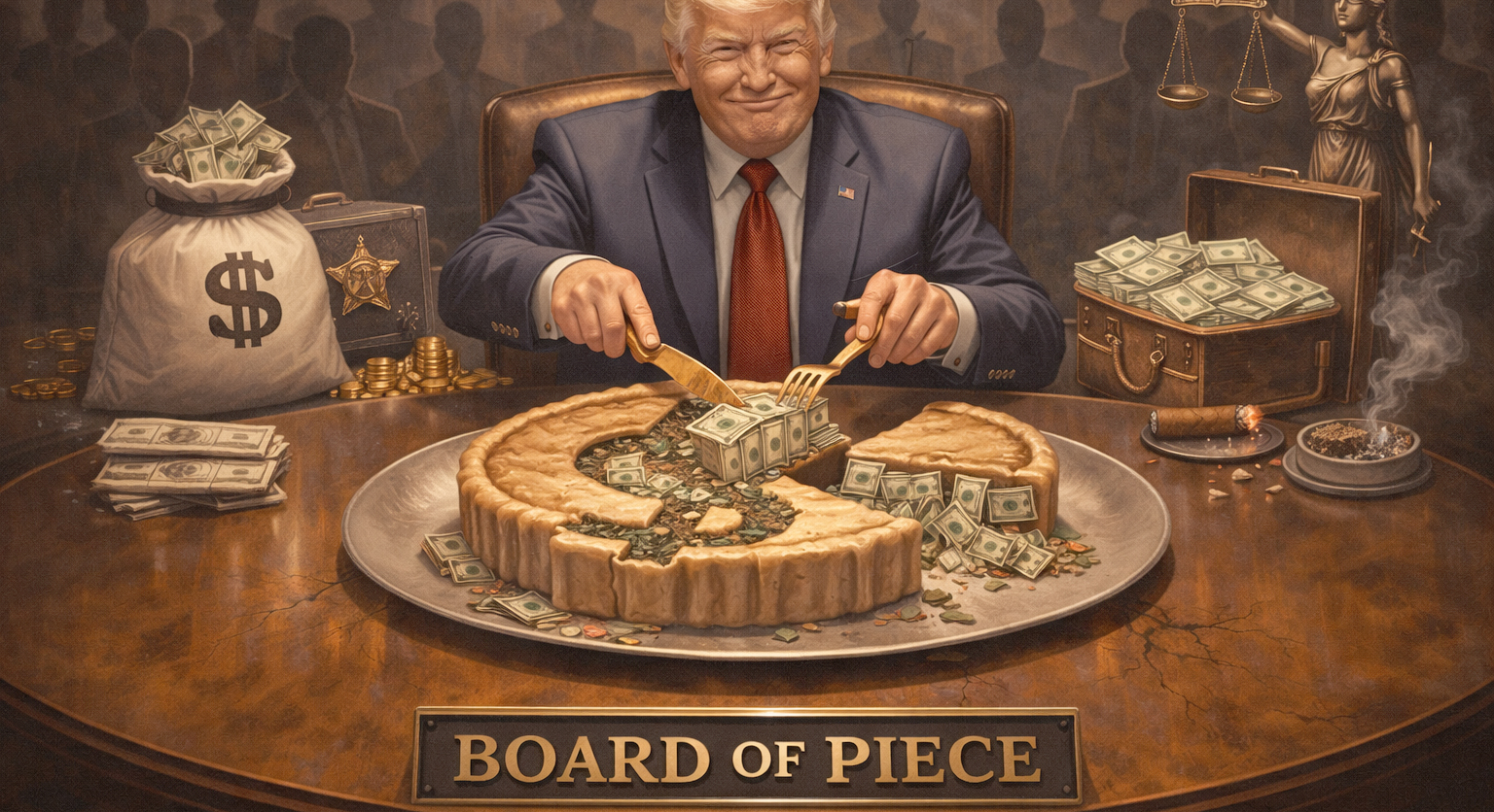 Donald Trump’s Board of Piece (of the Action) - Antiwar.com Blog